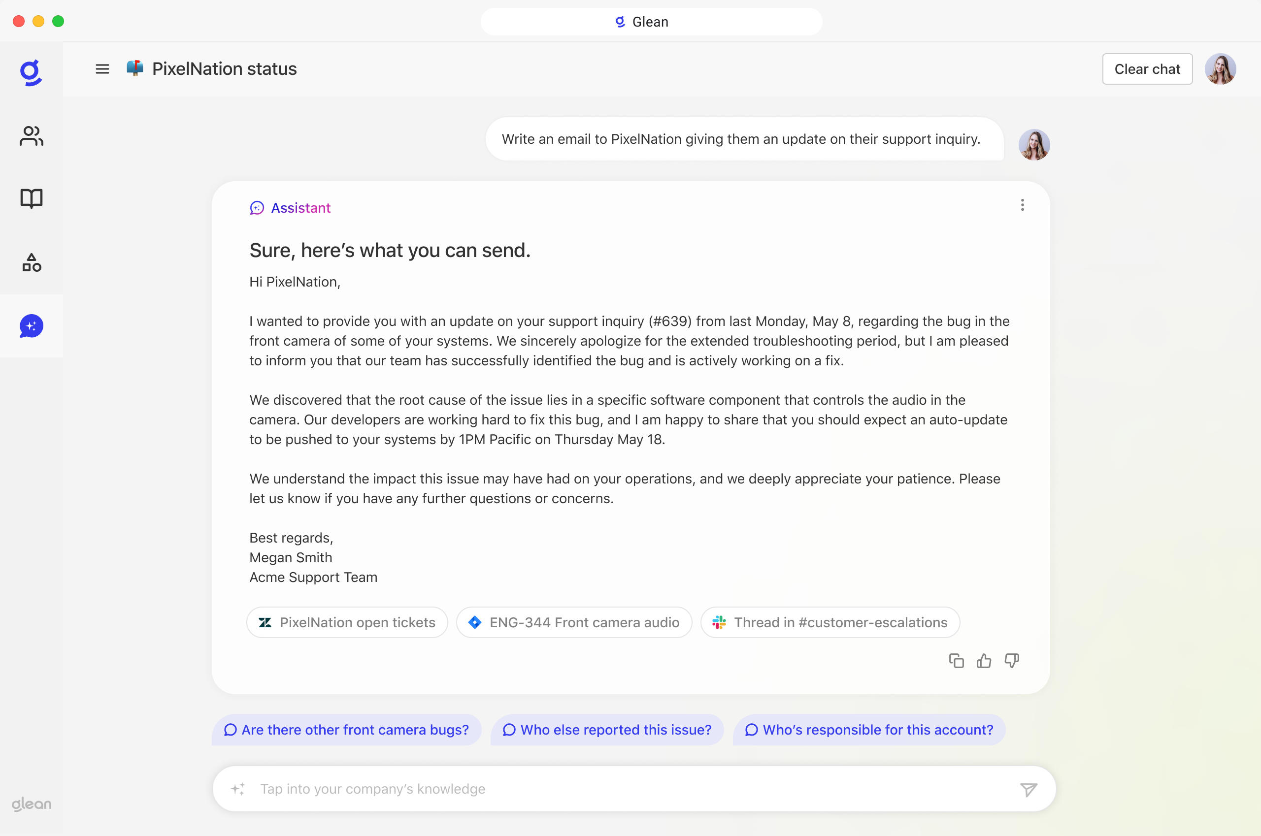 ChatGPT for Your Enterprise | Glean